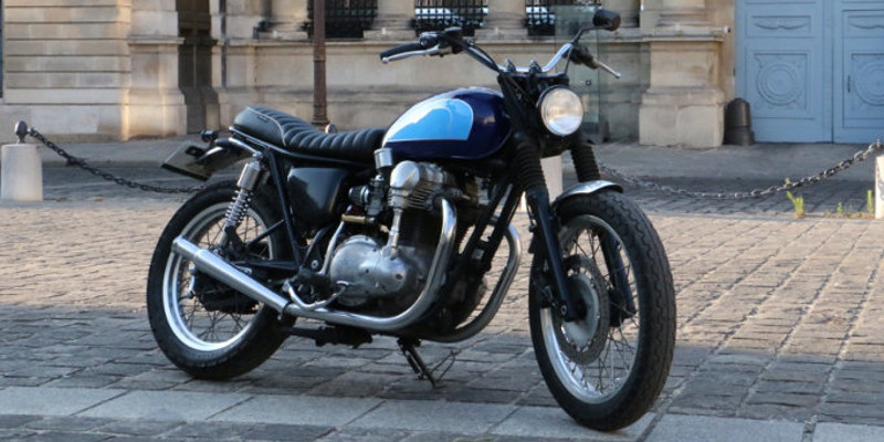 kawasaki w650 cafe racer | Reviewmotors.co